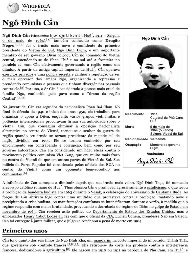 Ngo Dinh C - N | PDF