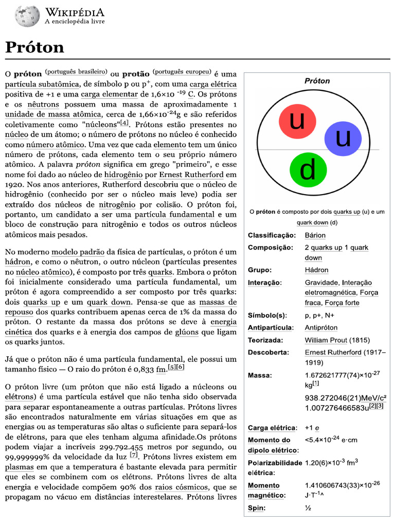 Tudo Sobre Proton | PDF