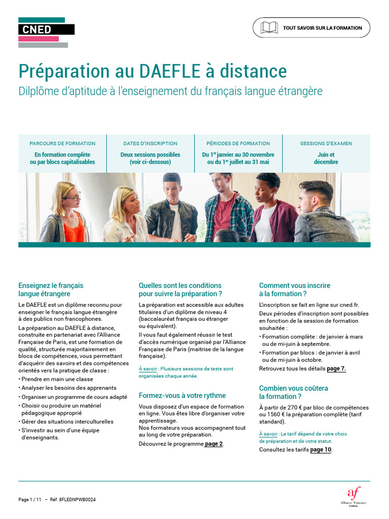 Cned Daefle Doc24 | PDF | Pédagogie | Enseignement