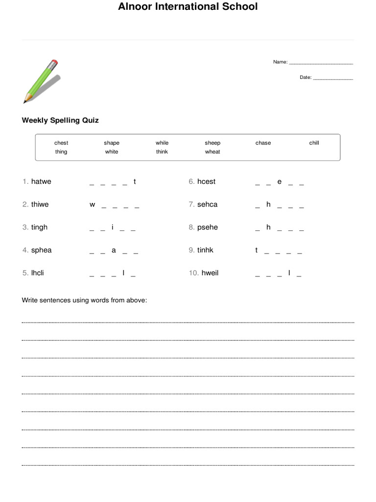 Spelling Quiz Meet The Super Croc | PDF