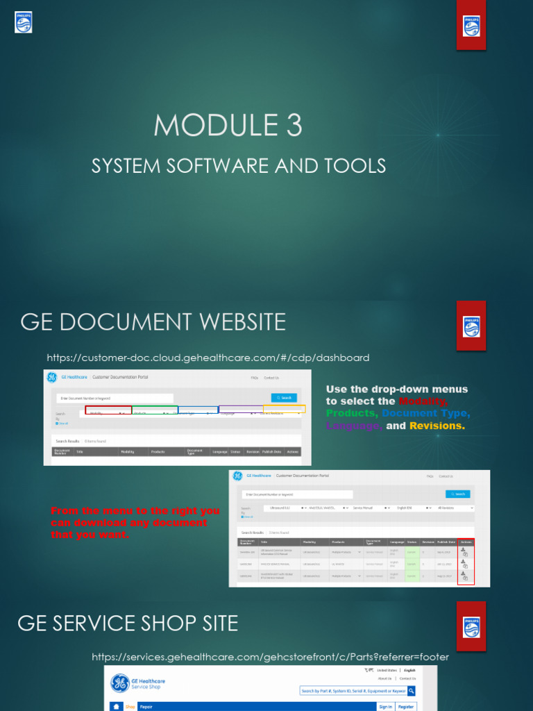 GE Mid-Range Training-Module 3-SOFTWARE AND TOOLS | PDF | Text File | Computer File