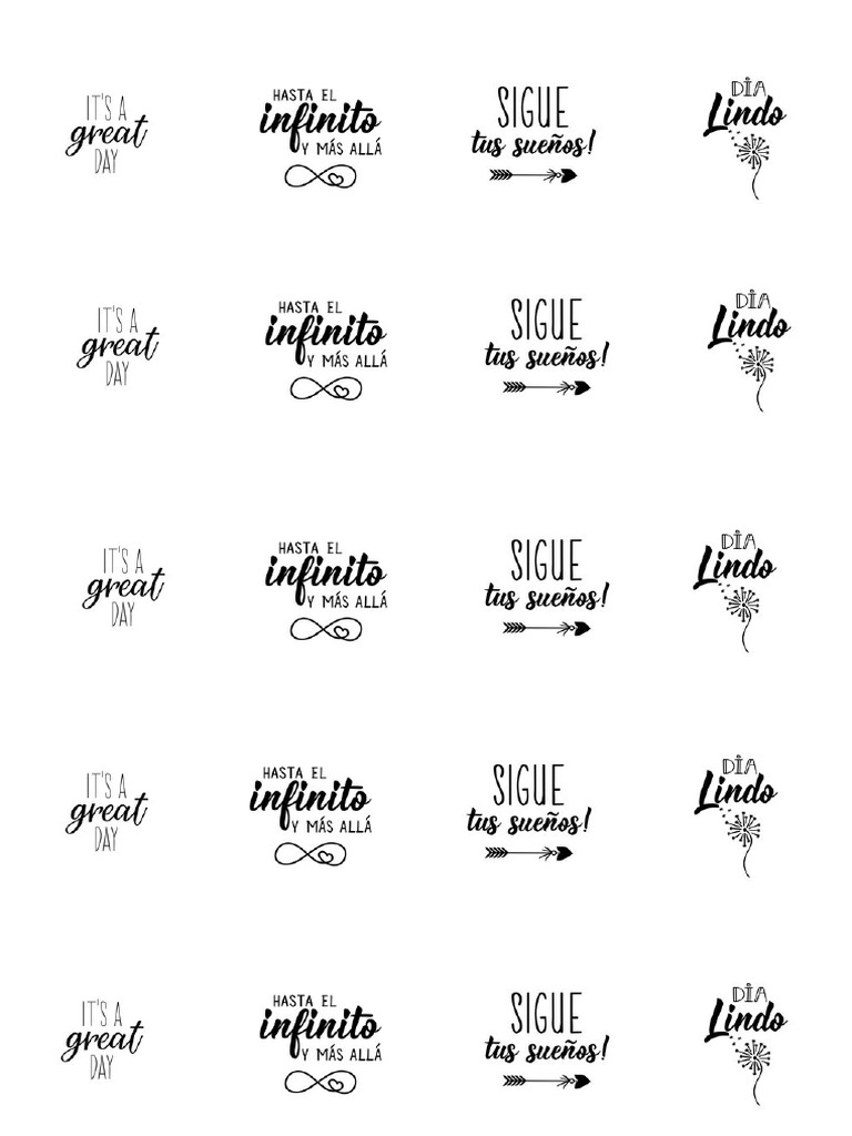 Frases Circulos 1 | PDF