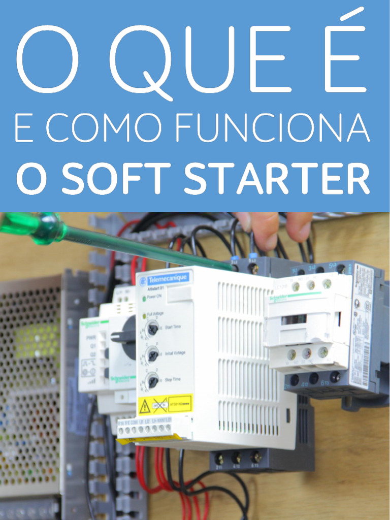eBook Soft Starter | PDF | Tempo | Motor elétrico