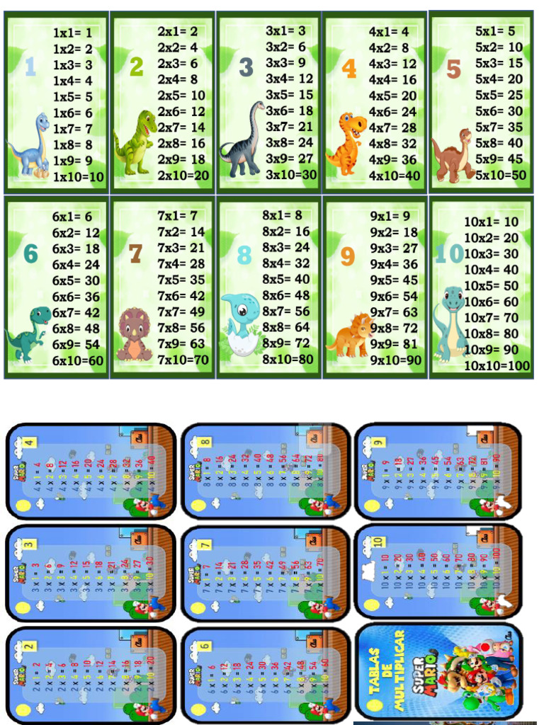 Llavero Tablas Picus-Dino-Kitty | PDF