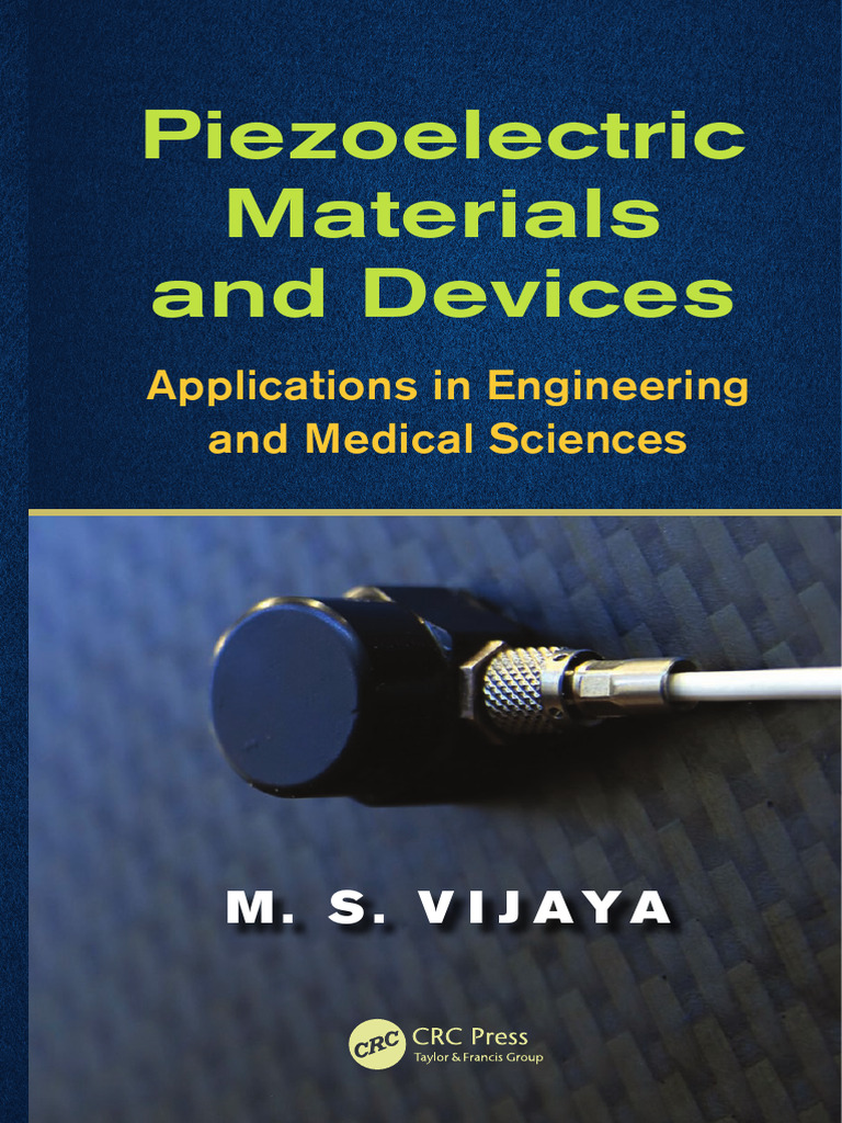Piezoelectric Materials and Devices Applications in Engineering and ...