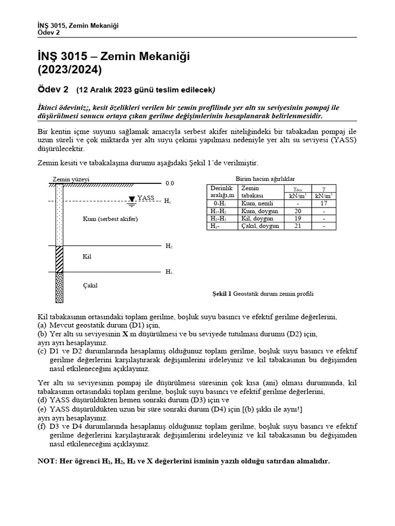 Odev 2-2023-24 | PDF