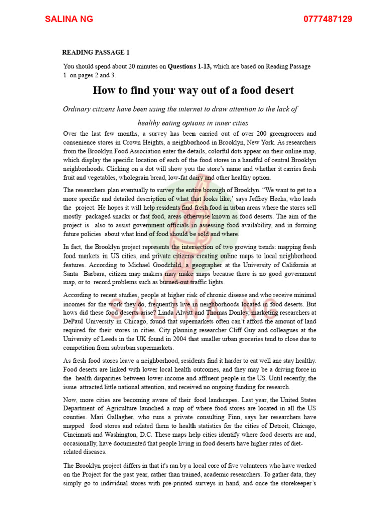 Focus Reading | PDF | Intelligence