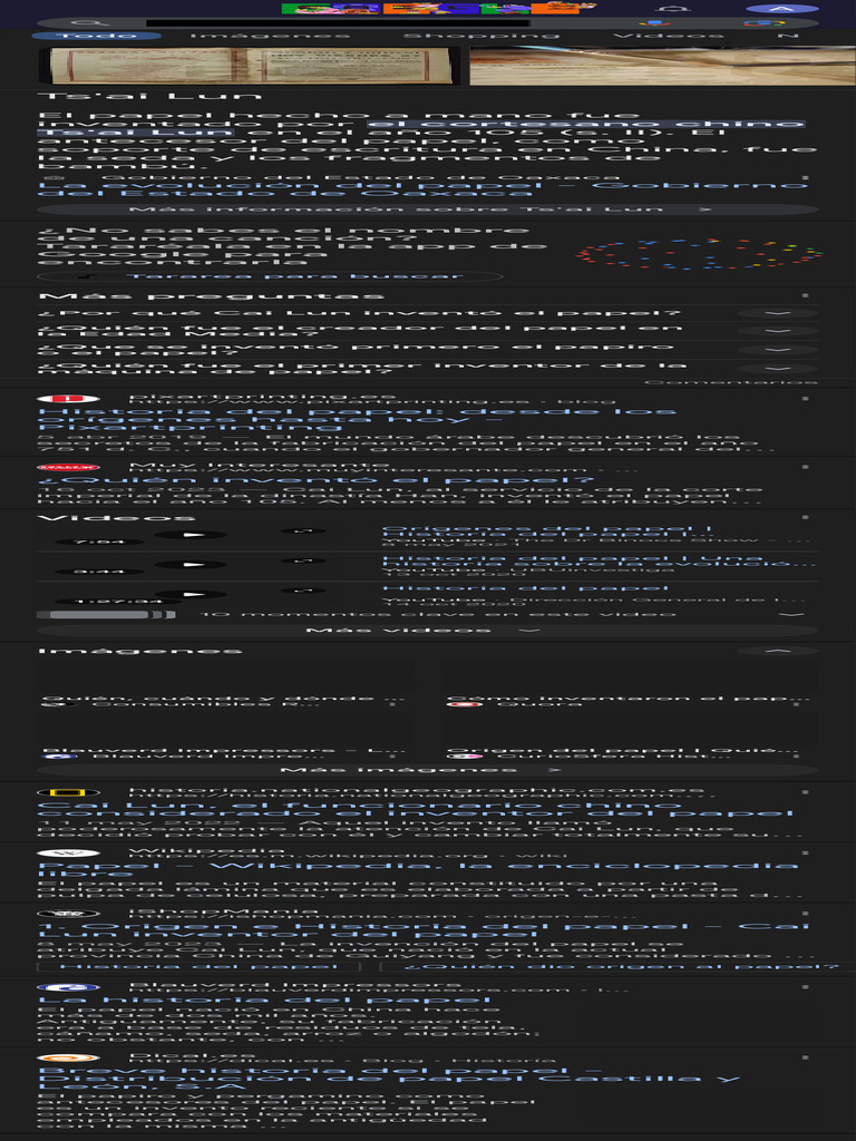 Inventaron El.papel - Buscar Con Google | PDF | Papel