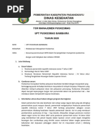#6 Contoh Format Tor Bok Puskesmas 2024 | PDF | Kesehatan Holistik