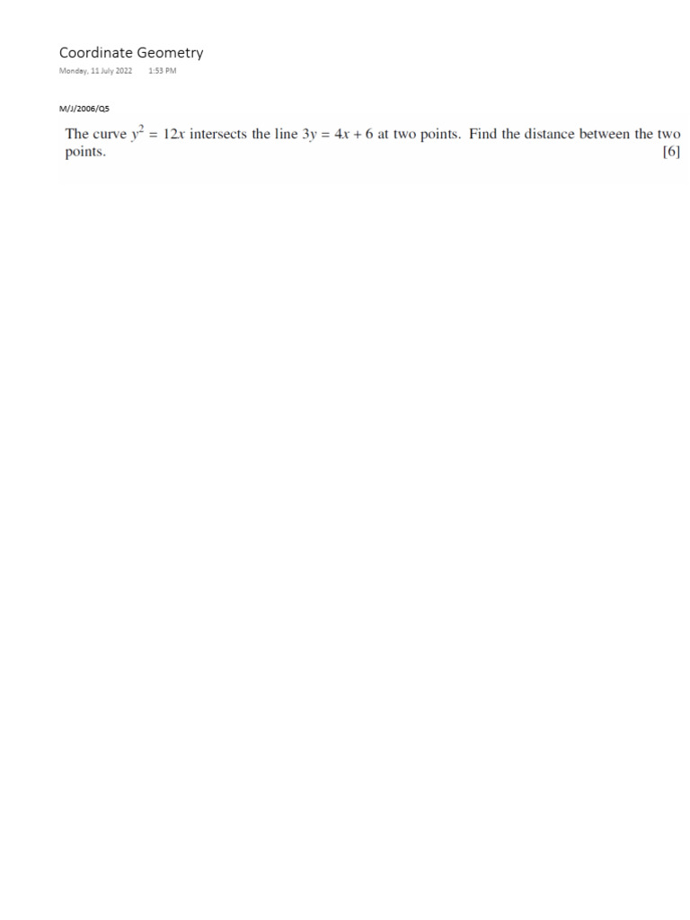 Coordinate Geometry Worksheet | PDF | Triangle Geometry | Geometry