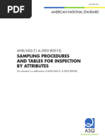 C=0 Sampling Plans Overview | PDF