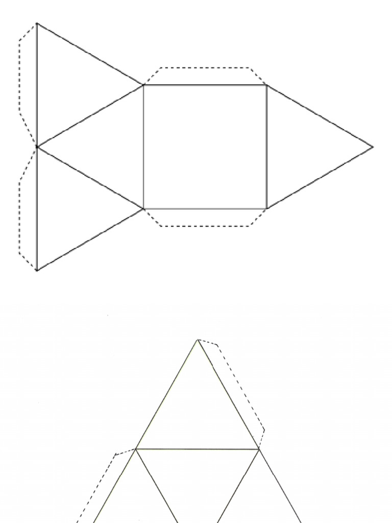 Tetraedro Piramide Cuadrangular | PDF
