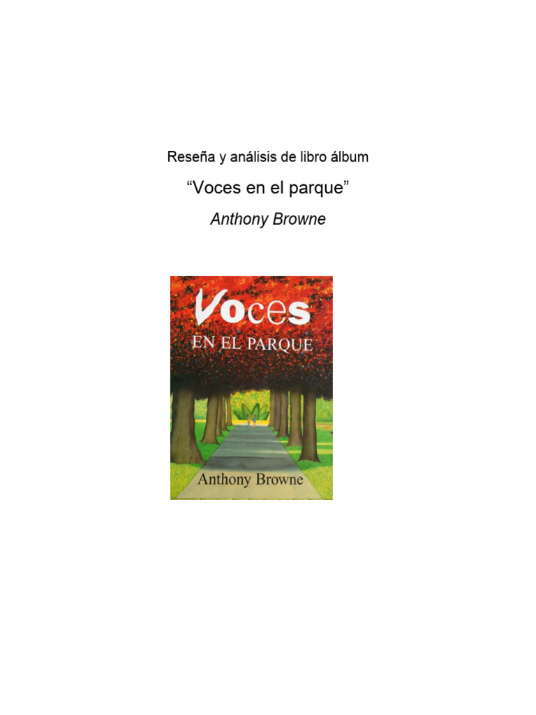 Resena Voces en El Parque | PDF