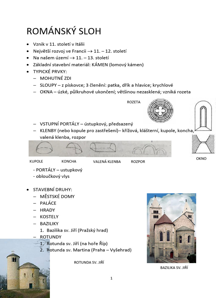 Architektonické Slohy | PDF