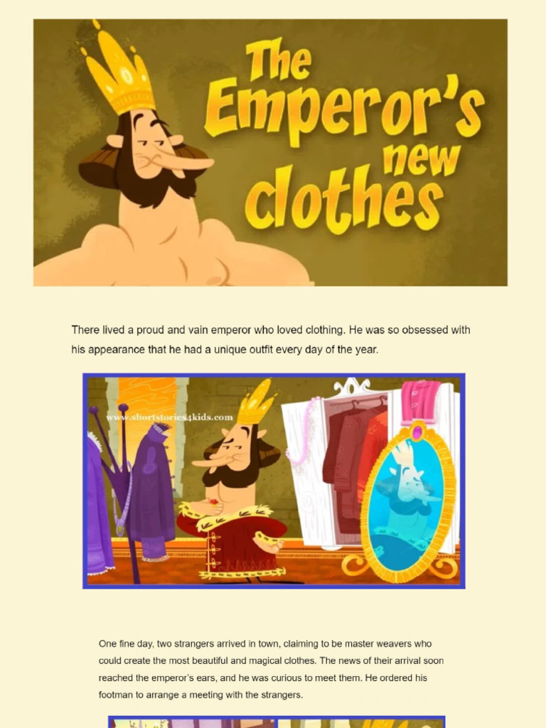 The Emperor's New Clothes | PDF