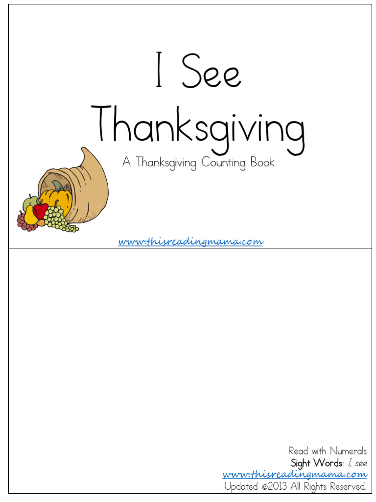 Thanksgiving Pack Part 1 | PDF