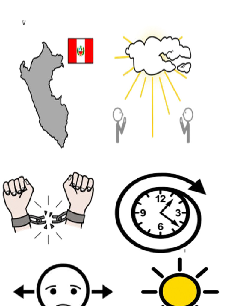 Himno Nacional Del Perú Con Pictogramas | PDF