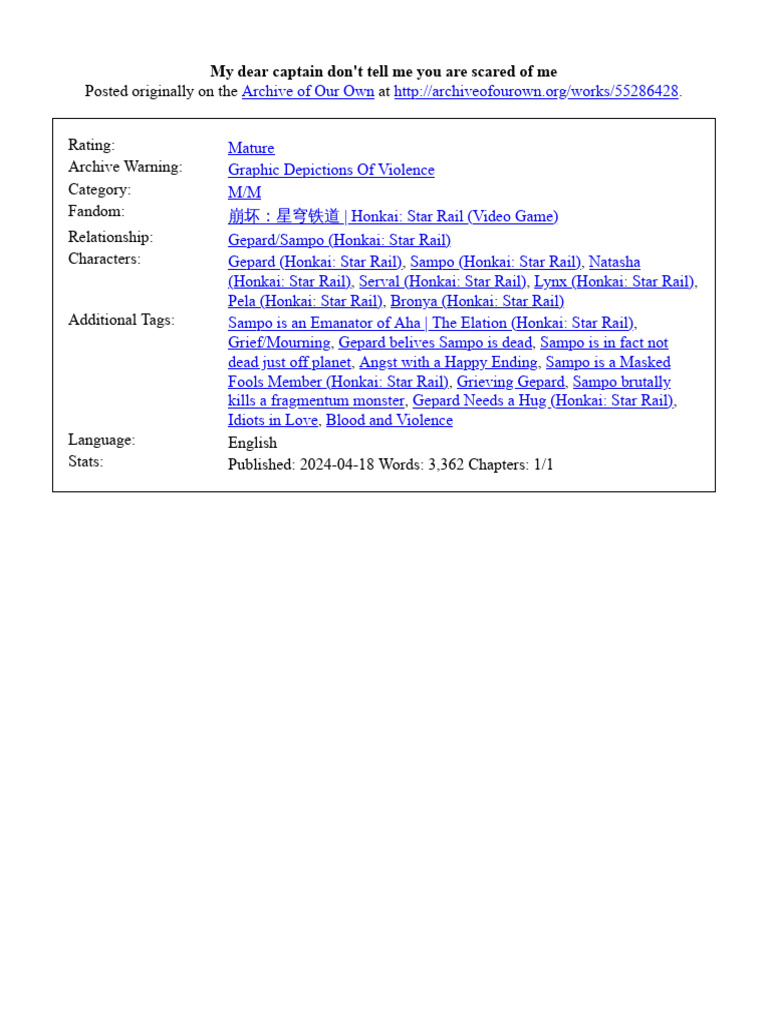 My Dear Captain Dont | PDF