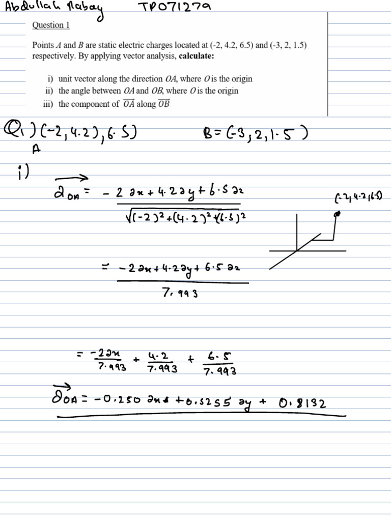 Data Analysis and Calculations Summary | PDF
