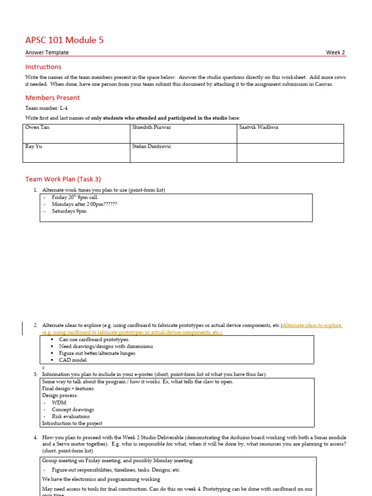 APSC101-M5-W2 Studio Template - 2022W (Repaired) - 1 | PDF