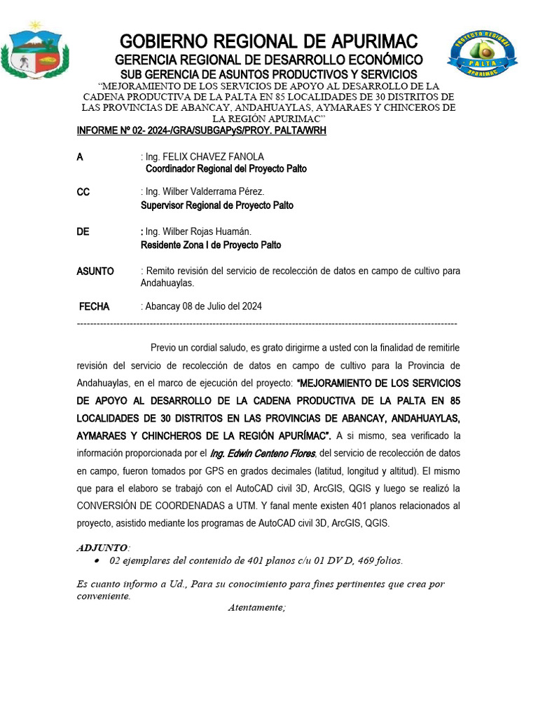 Informe #02 Mapas | PDF