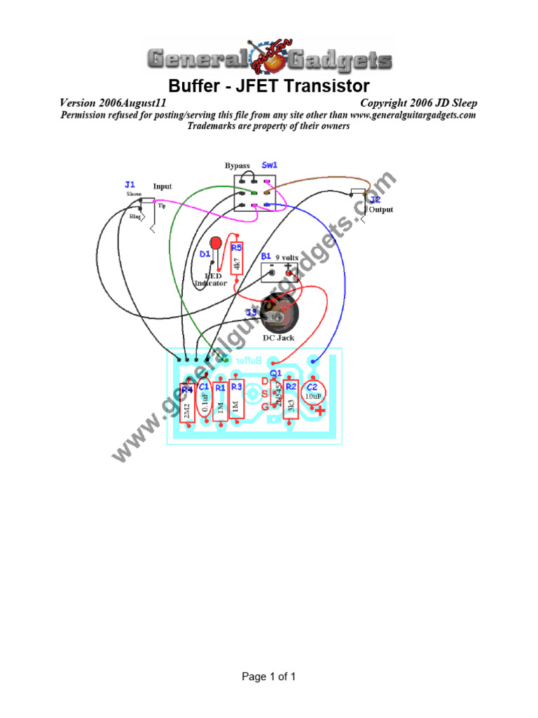 GGG Buffer Jfet Lo | PDF