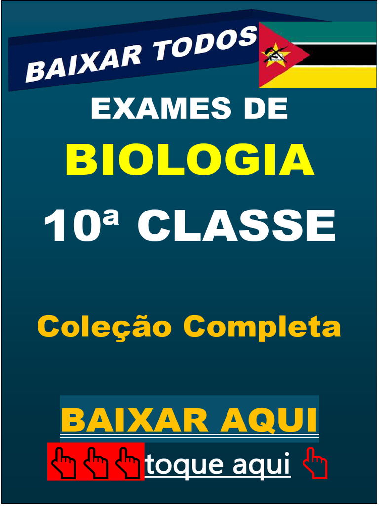 Baixar Todos Exames de Biologia Da 10 Classe - Moçambique | PDF ...