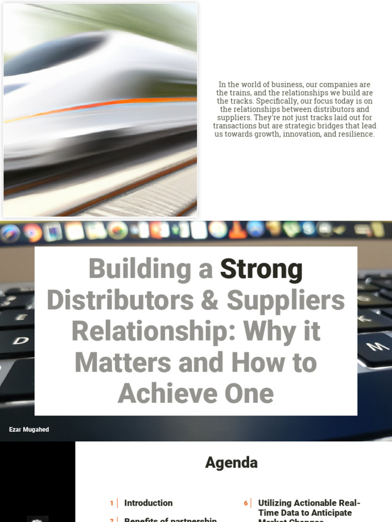 Building A - Strong - Distributors & Suppliers Relationship - Why It ...