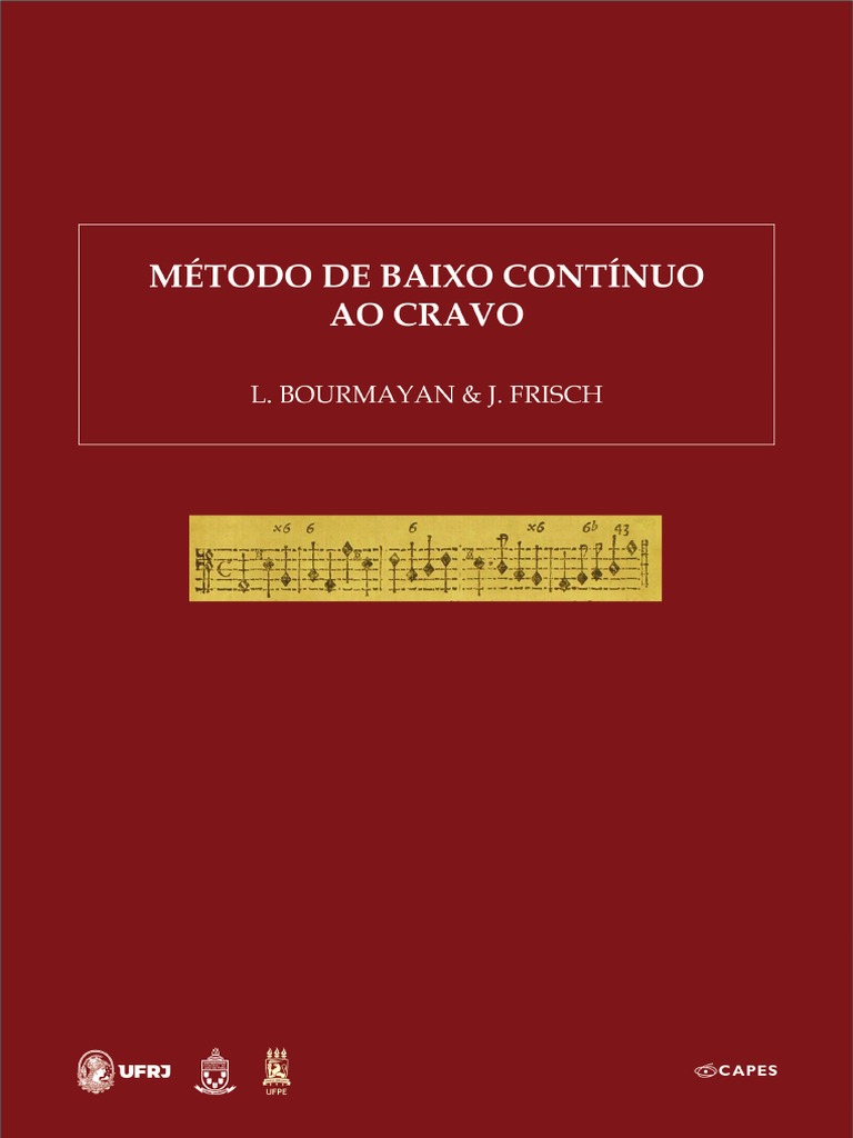 Método de Baixo Contínuo Ao Cravo - Impresso | PDF | Acorde (música) | Intervalo (música)