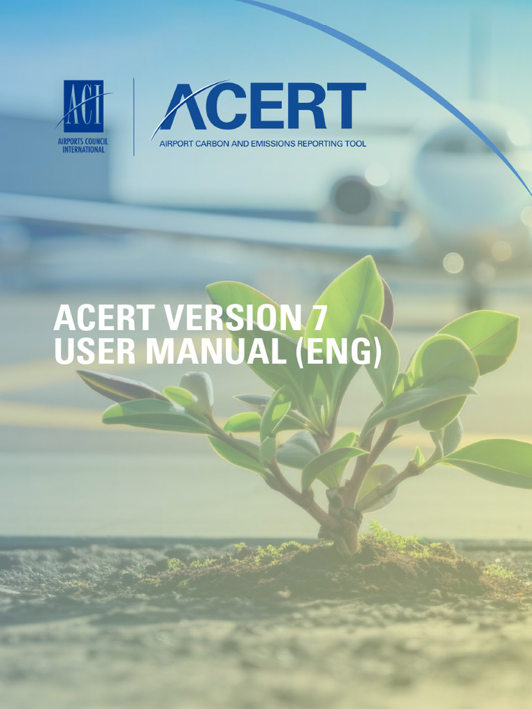 ACERT 7.0 Manual v2023 EN YM | PDF | Technology & Engineering