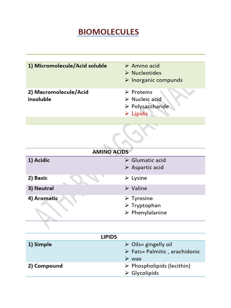 BIOMOLECULES Here | PDF | Polysaccharide | Macromolecules