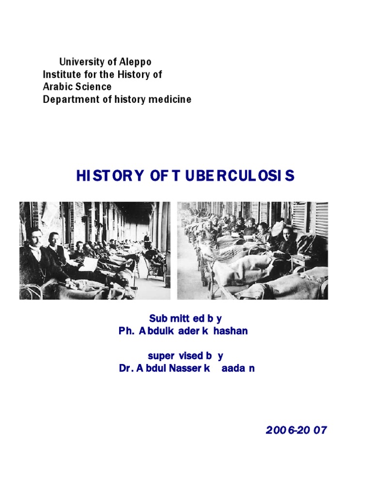 History of Tuberculosis | Tuberculosis | Medical Specialties