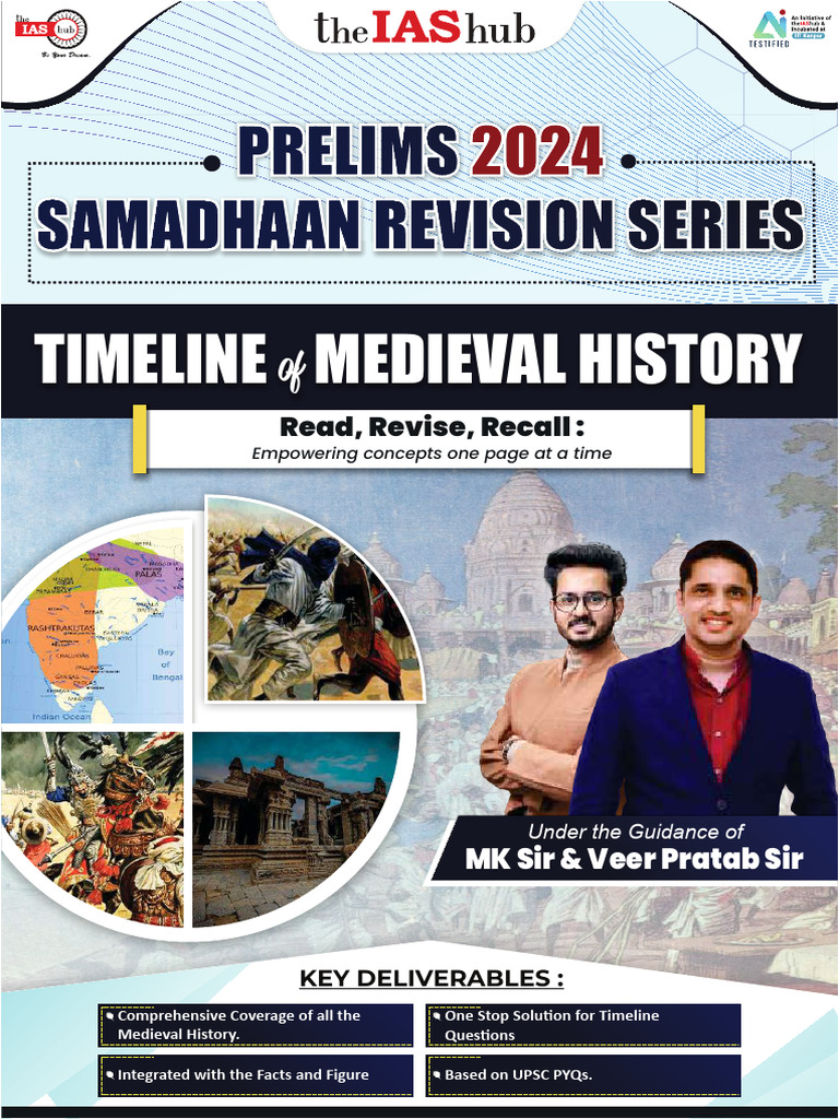 Timeline Medieval History: Read, Revise, Recall | PDF