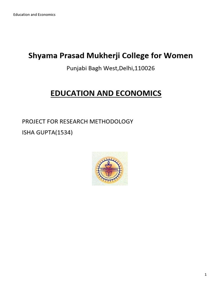 Research Methodology Project | PDF | Economics | Cost–Benefit Analysis