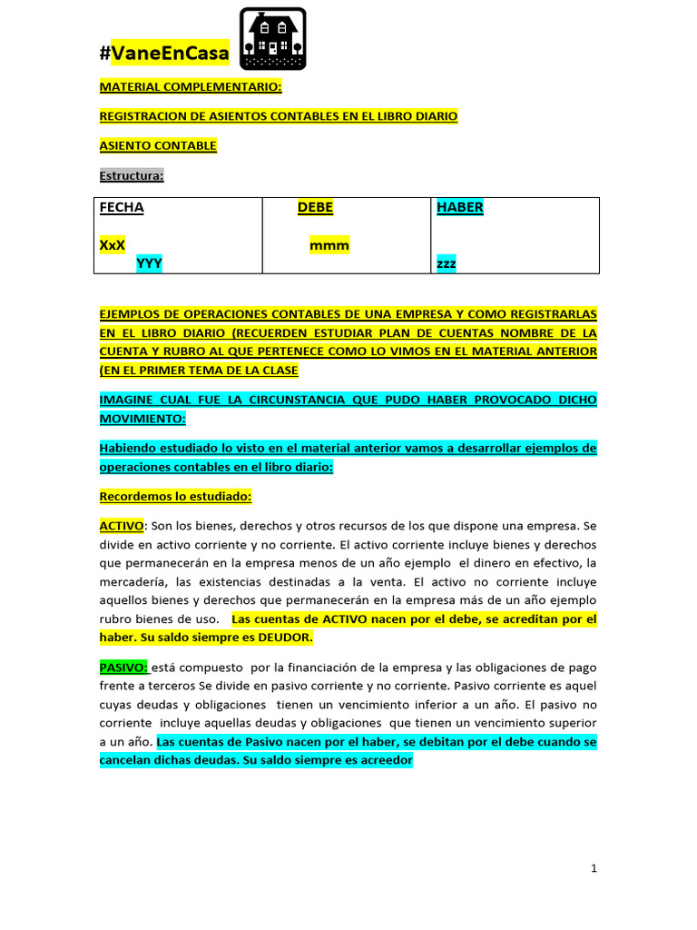 MATERIAL-COMPLEMENTARIO-ANEXO | PDF | Contabilidad | Tarjeta de débito