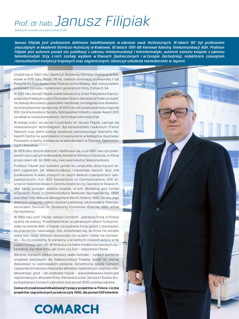 Profil Janusz Filipiak | PDF
