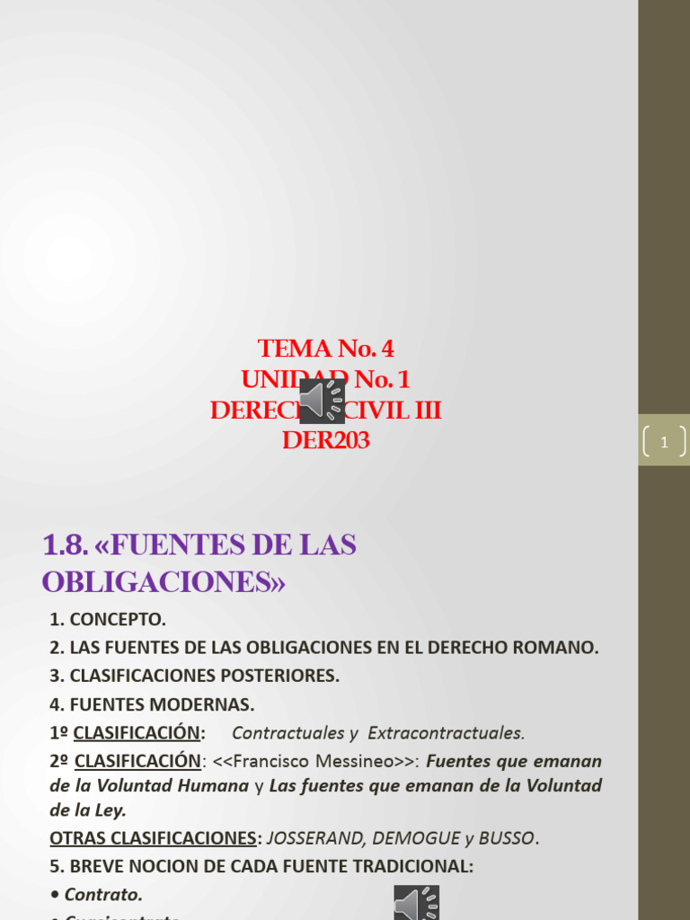 TEMA No. 4 - DERECHO CIVIL III | PDF | Justicia | Crimen y violencia