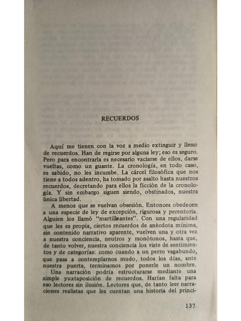 Recuerdos | PDF