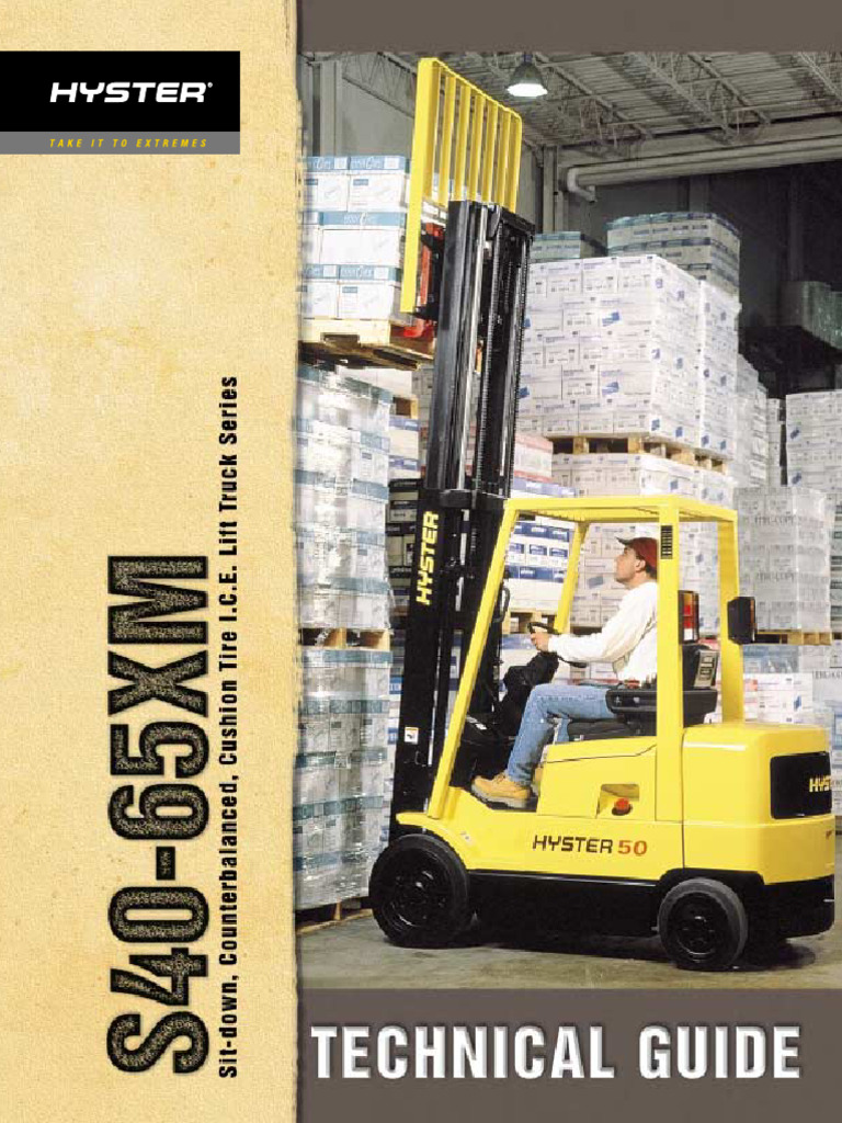 Hyster S40-65XM Lift Truck Specs | PDF | Horsepower | Truck