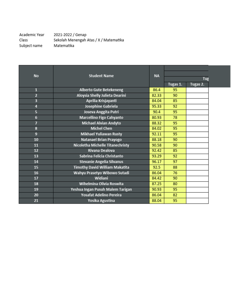 10 IPA 2 Matematika Pengetahuan | PDF