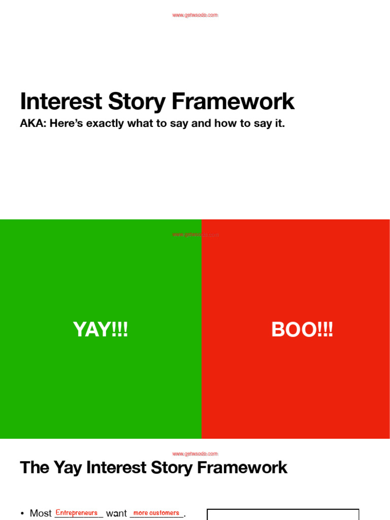 04 Video 4 Interest Story Scripting Worksheet | PDF | Psychology