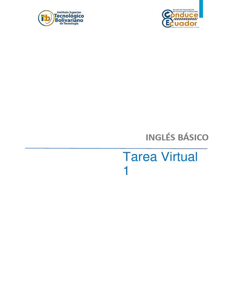 Tarea Virtual 1 Michael Morante.. | PDF