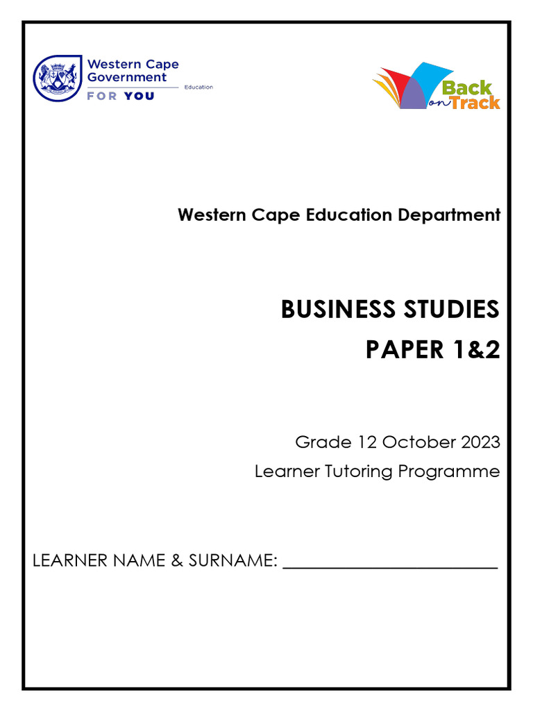 2023 BSTD Bot Spring School Workbook Eng | PDF | Recruitment | Employment