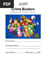 SciOly Rocks Minerals 2026 CheatSheet | PDF | Minerals | Igneous Rock