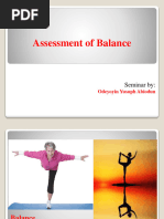 Functional Mobility Assessment Tools | PDF | Balance (Ability ...