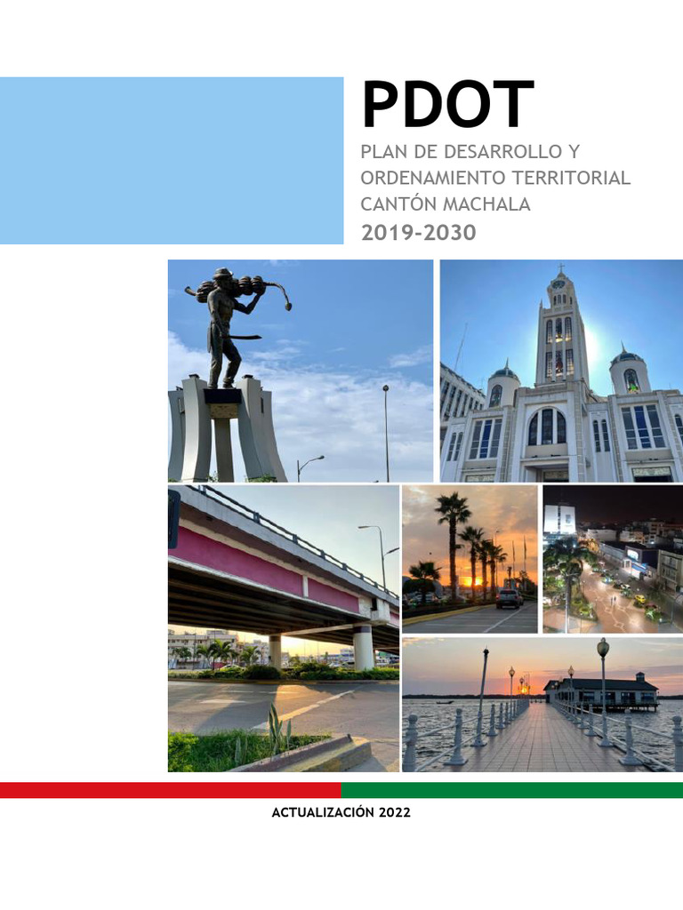 PDOT Machala | PDF | Planificación | Ciencias de la Tierra