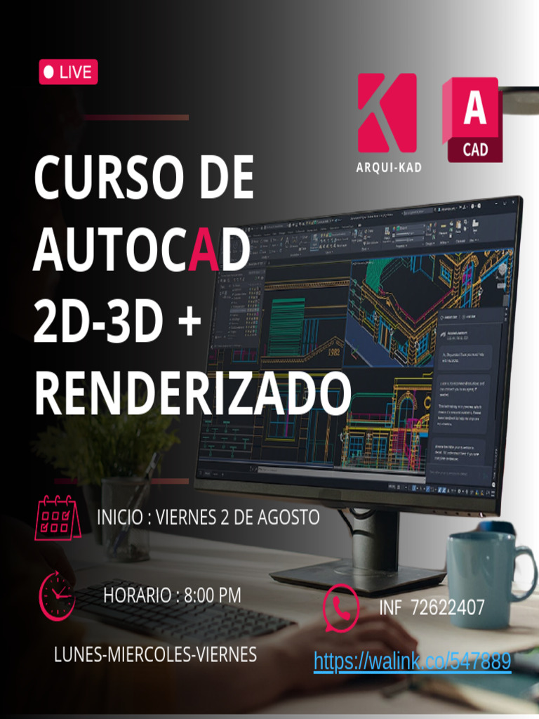 Curso Autocad Avanzado 2d-3d + Renderizado | PDF | Informática