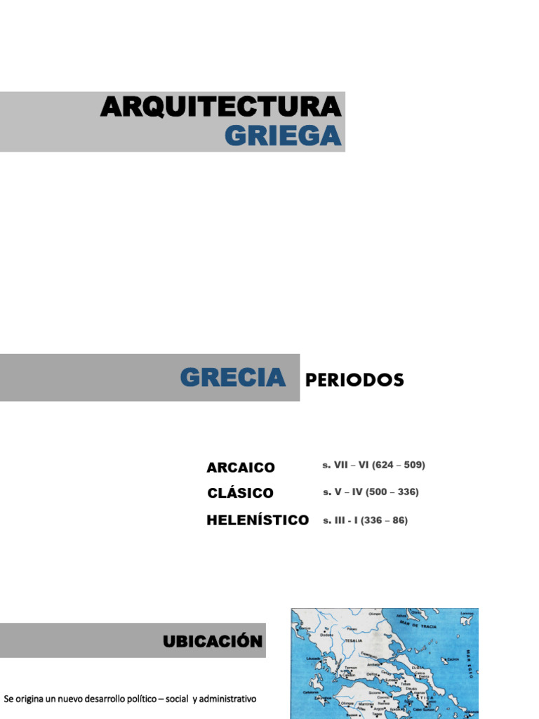 SAT101 Actualiz Arq. Grecia | PDF | Columna | Antiguedad clasica