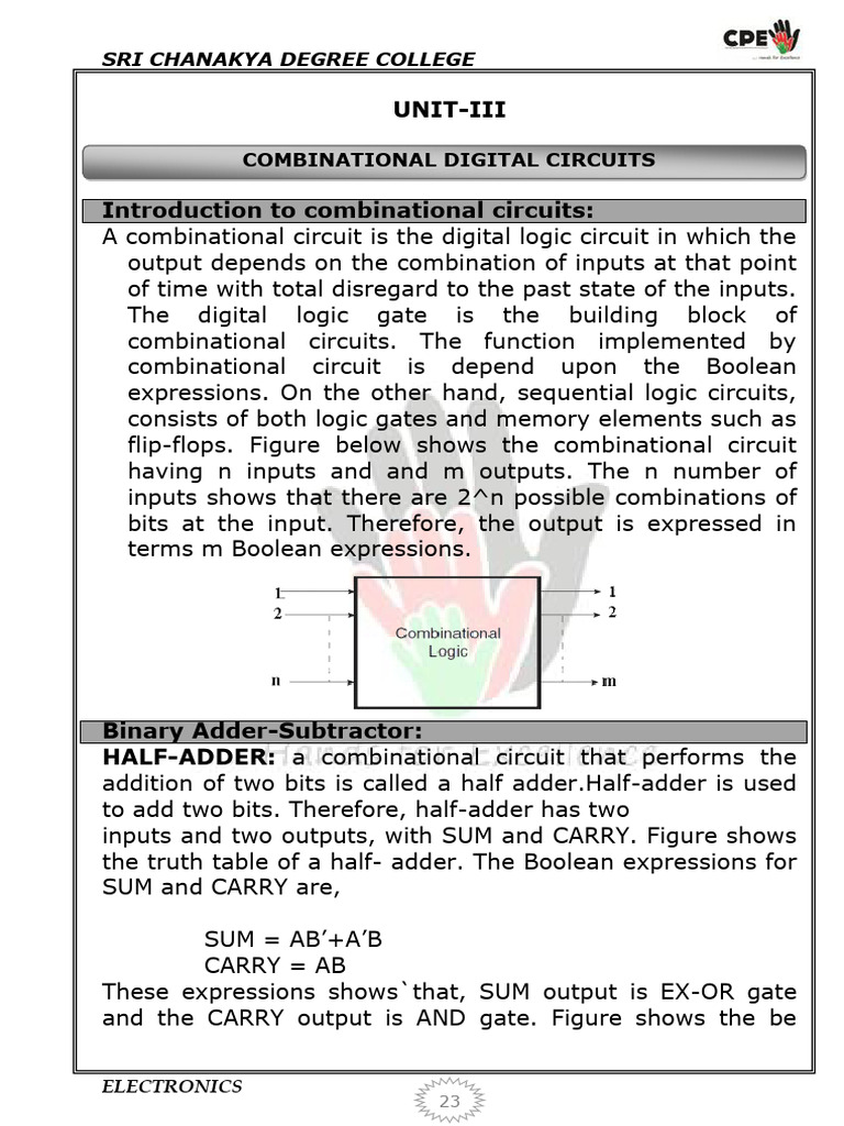 Electronic Unit 3 1 | PDF | Cmos | Mosfet