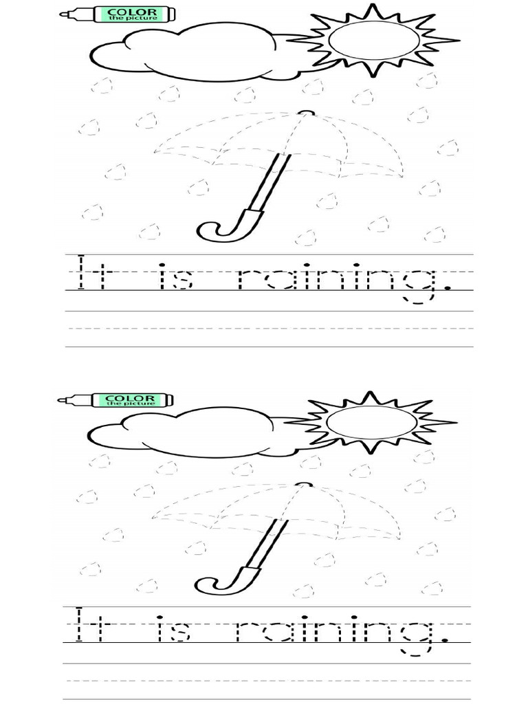It Is Raining | PDF